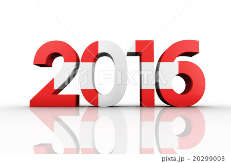 Composite image of 2016 graphicのイラスト素材 [20299003] - PIXTA