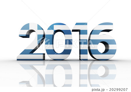 Composite image of 2016 graphicのイラスト素材 [20299207] - PIXTA