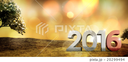 Composite image of 2016 graphicのイラスト素材 [20299494] - PIXTA