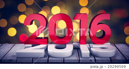 Composite image of 2016 graphicのイラスト素材 [20299509] - PIXTA