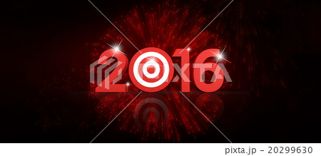 Composite image of 2016 graphicのイラスト素材 [20299630] - PIXTA