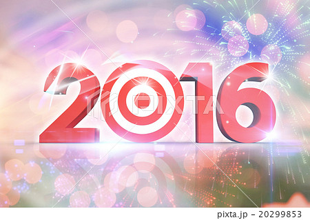 Composite image of 2016 graphicのイラスト素材 [20299853] - PIXTA