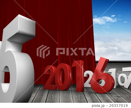 Composite image of 2016 graphicのイラスト素材 [20357019] - PIXTA