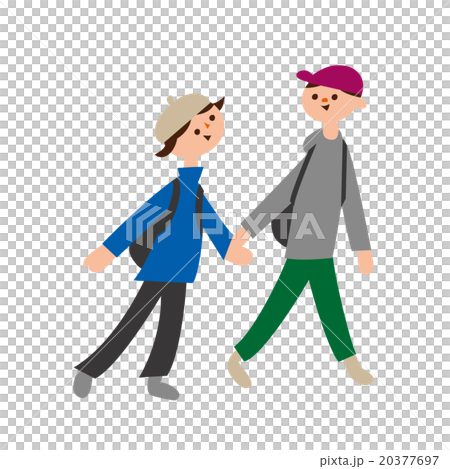 A couple to walk out - Stock Illustration [20377697] - PIXTA