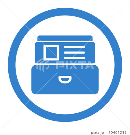 Index Box Circled Vector Iconのイラスト素材 [20405251] - PIXTA