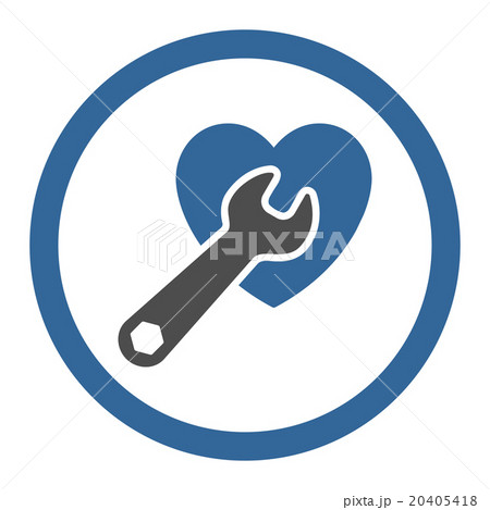 Heart Treatment Circled Vector Iconのイラスト素材 [20405418] - PIXTA