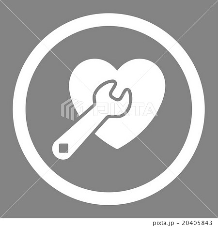 Heart Repair Circled Vector Iconのイラスト素材 [20405843] - PIXTA