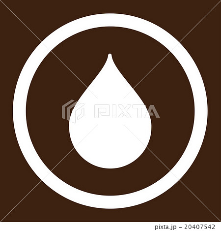 Drop Rounded Vector Iconのイラスト素材 [20407542] - PIXTA