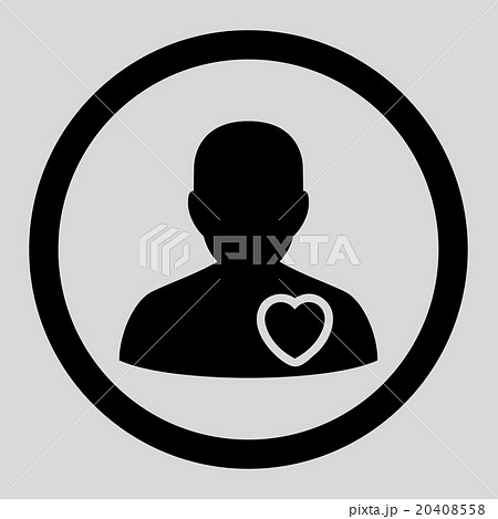 Client Heart Rounded Vector Iconのイラスト素材 [20408558] - PIXTA