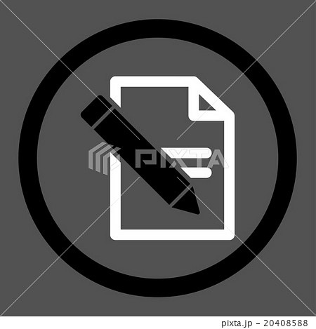 Edit Records Rounded Vector Iconのイラスト素材 [20408588] - PIXTA