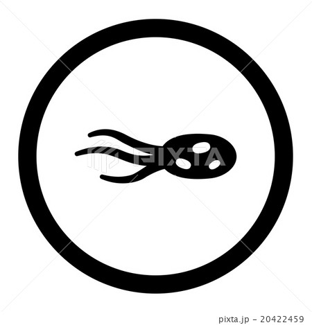 Intrude Infection Rounded Vector Iconのイラスト素材 [20422459] - PIXTA