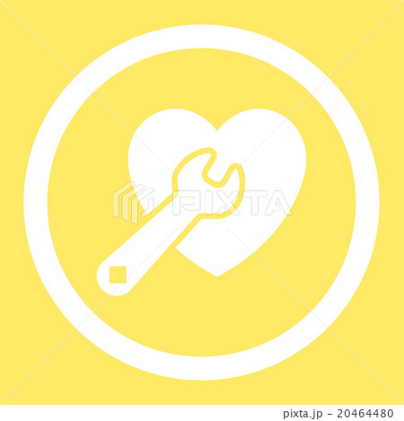 Heart Repair Rounded Vector Iconのイラスト素材 [20464480] - PIXTA