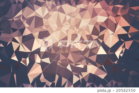 Abstract low poly background, geometry triangleのイラスト素材 [20582550] - PIXTA
