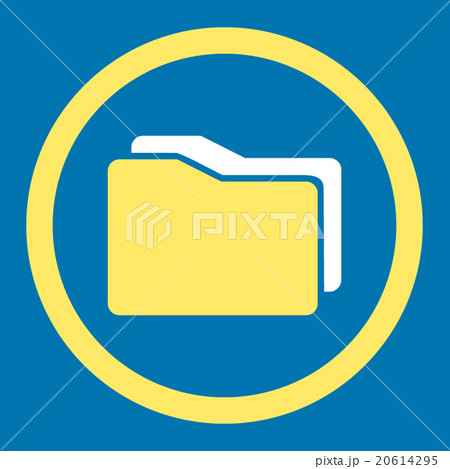 Folders Rounded Vector Iconのイラスト素材 [20614295] - PIXTA