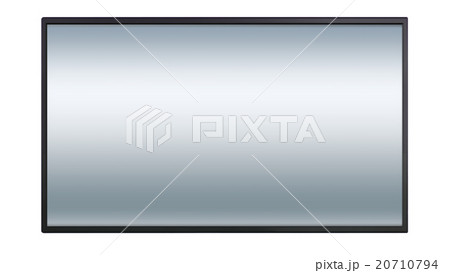 large led display with grey screenのイラスト素材 [20710794] - PIXTA