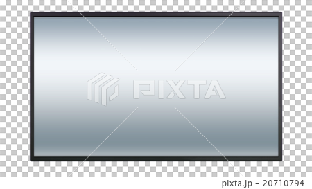 large led display with grey screenのイラスト素材 [20710794] - PIXTA