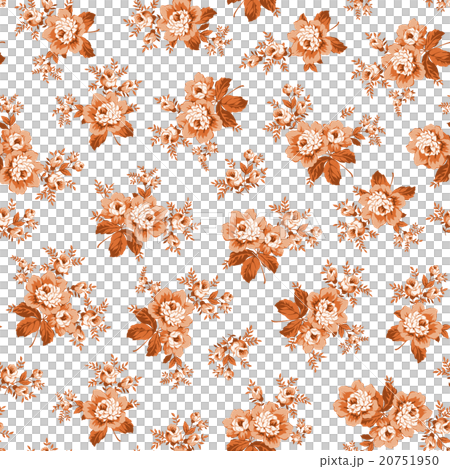 Classical flower pattern - Stock Illustration [20751950] - PIXTA