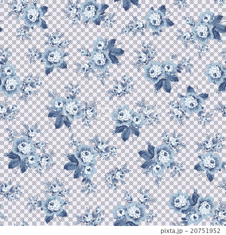 Classical flower pattern - Stock Illustration [20751952] - PIXTA