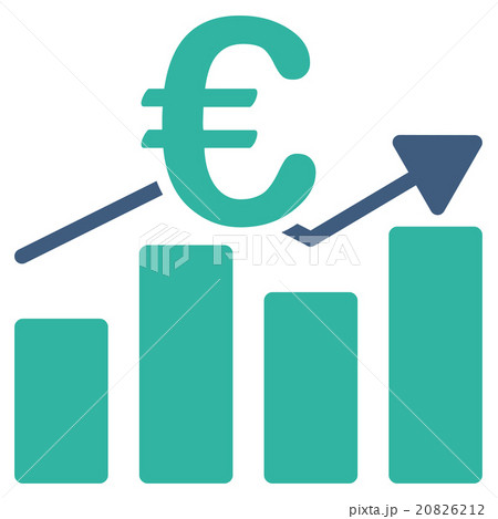 Euro Business Chart Iconのイラスト素材 [20826212] - PIXTA