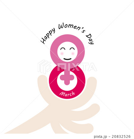 Creative 8 March logo vector designのイラスト素材 [20832526] - PIXTA