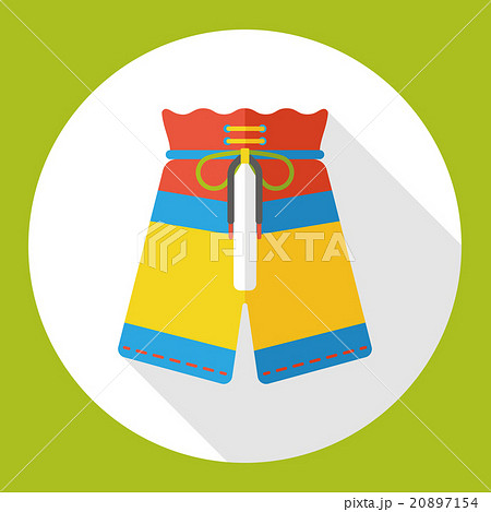 swimming pants flat iconのイラスト素材 [20897154] - PIXTA