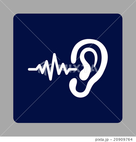 Listen Rounded Square Buttonのイラスト素材 [20909764] - PIXTA