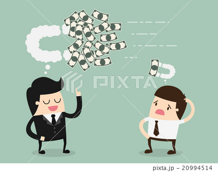 The Power of Though. Cartoon Vector Illustrationのイラスト素材 [20994514] - PIXTA