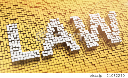 Pixelated LAWのイラスト素材 [21032250] - PIXTA
