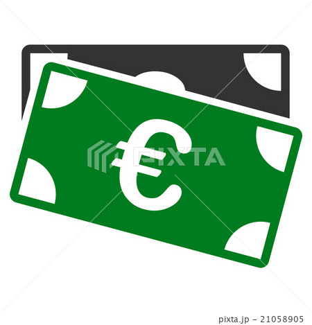 Euro Banknotes Iconのイラスト素材 [21058905] - PIXTA