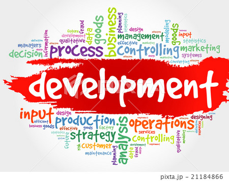 DEVELOPMENT word cloudのイラスト素材 [21184866] - PIXTA