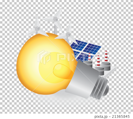 電力のイラスト素材 [21365845] - PIXTA