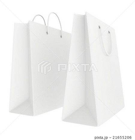 a few bags in whiteのイラスト素材 [21655206] - PIXTA
