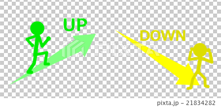 illustration, ascend, go up - Stock Illustration [21834282] - PIXTA