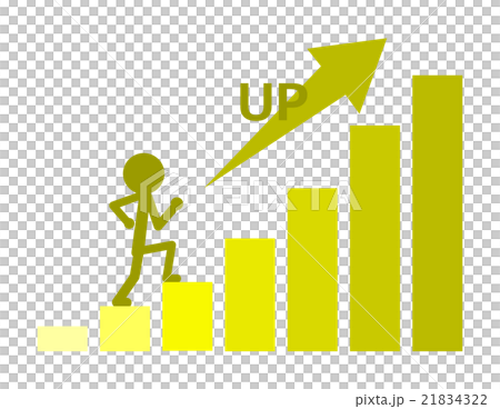 UP to graph - Stock Illustration [21834322] - PIXTA