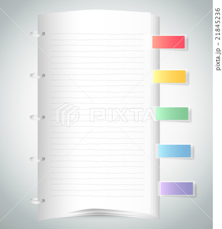 Clean paper note vector/illustration eps10のイラスト素材 [21845236] - PIXTA