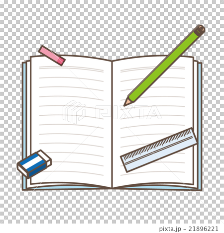 Notes and writing instruments - Stock Illustration [21896221] - PIXTA