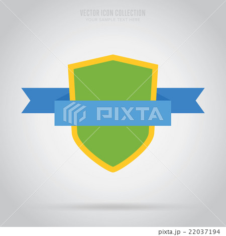 Abstract isolated badge, label or sticker, vectorのイラスト素材 [22037194] - PIXTA