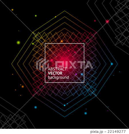Light Geometry Background. Vectorのイラスト素材 [22149277] - PIXTA