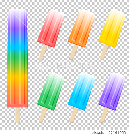 Ice candy set - Stock Illustration [22161063] - PIXTA