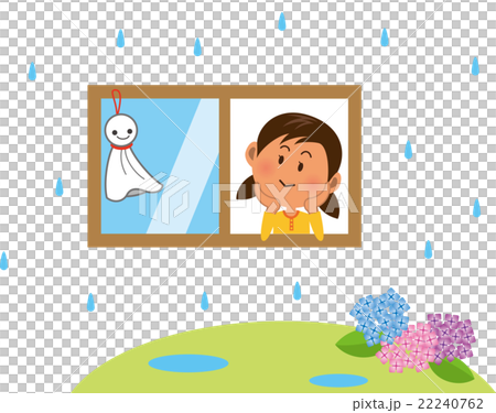 Rainy season rainy falling window - Stock Illustration [22240762] - PIXTA