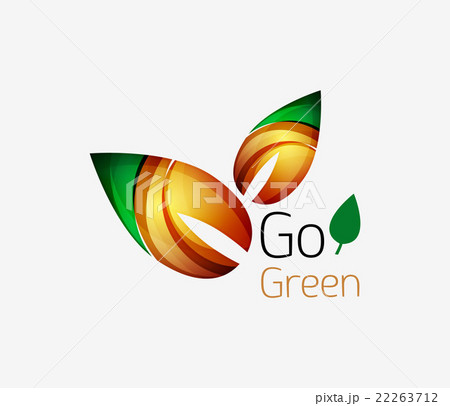 Shiny leaf iconのイラスト素材 [22263712] - PIXTA