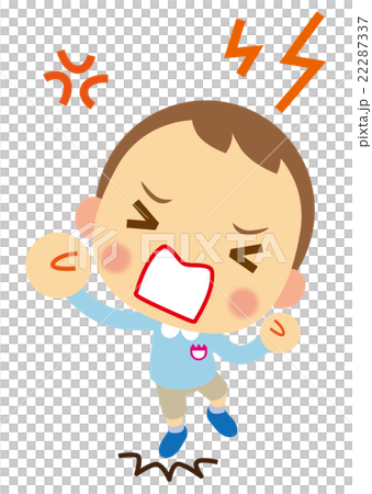 Tantrum child - Stock Illustration [22287337] - PIXTA