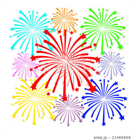 vector of fireworksのイラスト素材 [22466808] - PIXTA