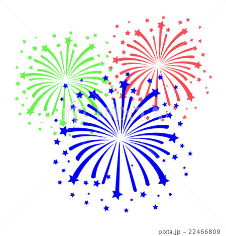 vector of fireworksのイラスト素材 [22466809] - PIXTA