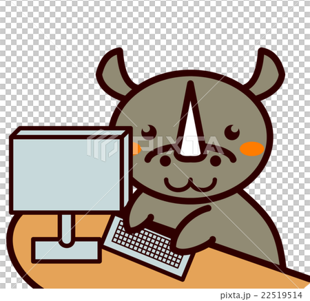 Animals series using PC - Stock Illustration [22519514] - PIXTA