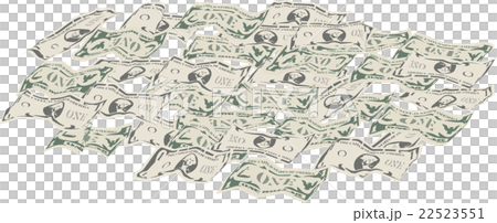 Tired dollar banknote _ Illustration - Stock Illustration [22523551 ...
