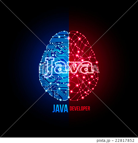 Java developer conceptのイラスト素材 [22817852] - PIXTA