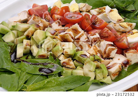 rustic saladの写真素材 [23172532] - PIXTA