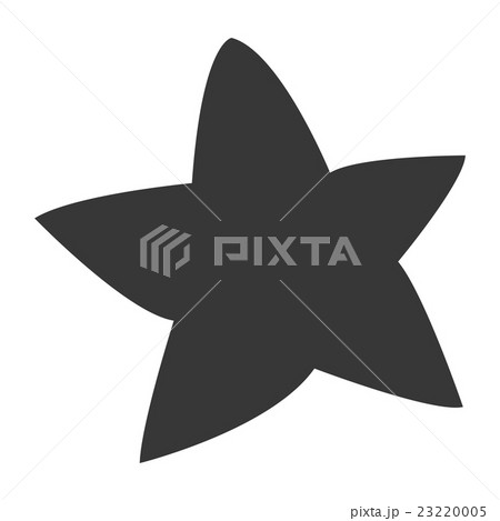 cute chubby star iconのイラスト素材 [23220005] - PIXTA