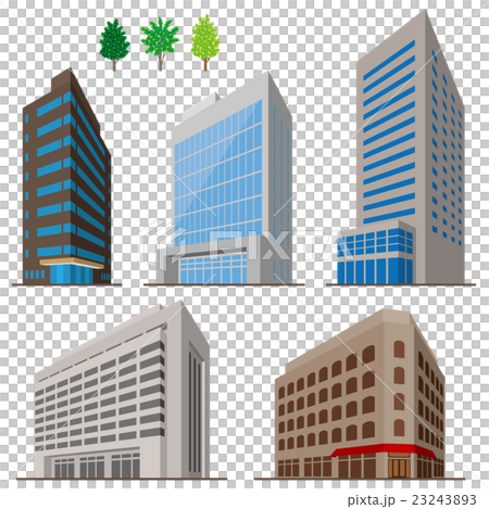Building / solid figure - Stock Illustration [23243893] - PIXTA